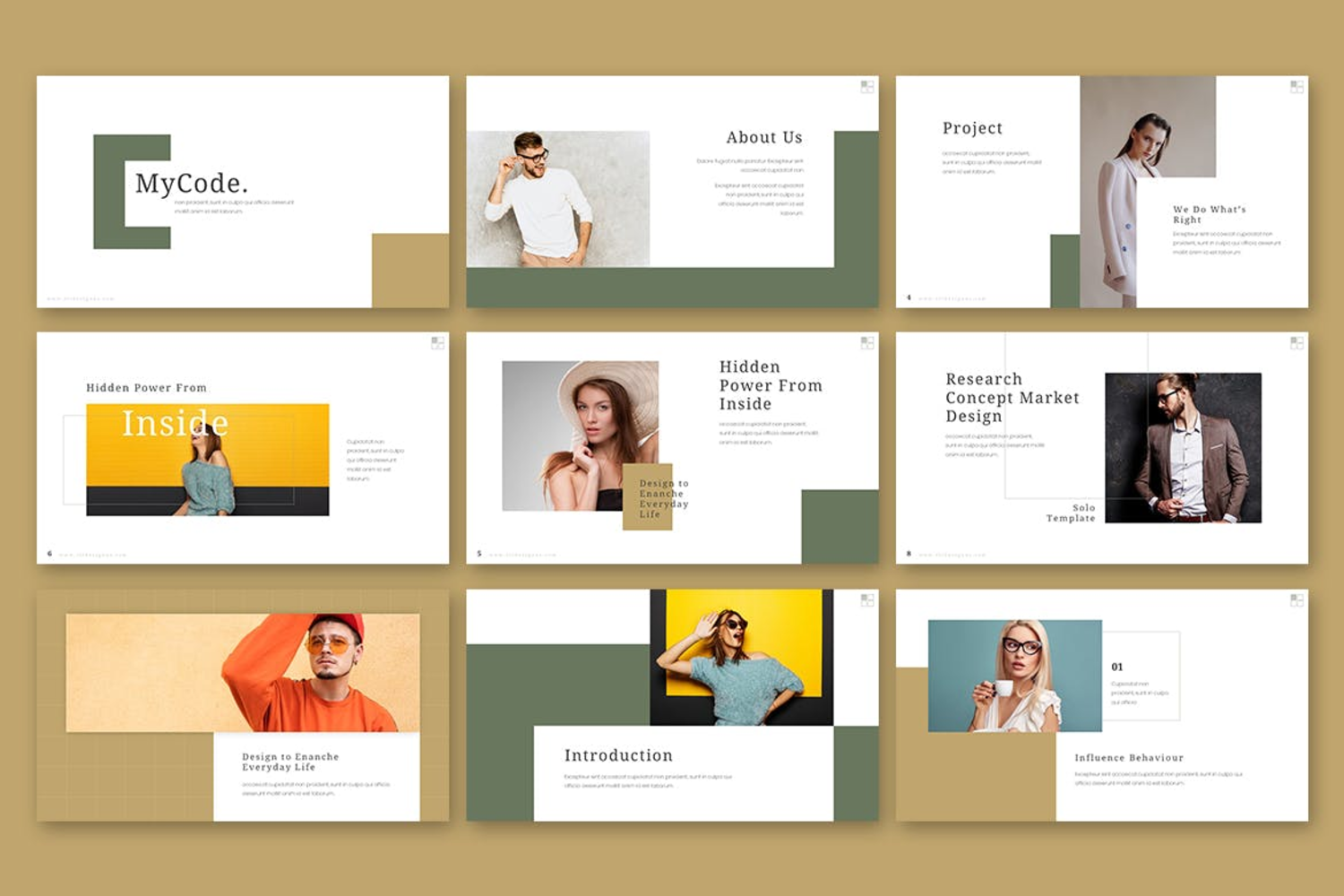 4057 优雅简洁时尚多用途演讲Keynote模板 MyCode – Fashion Keynote Template@GOOODME.COM _ 果觅网（gooodme）